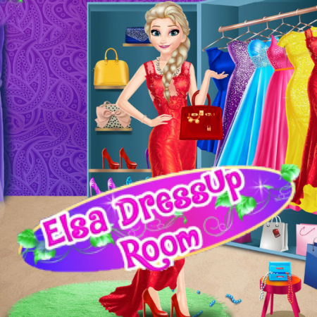 Elsa: Dress Up Room - Play Elsa: Dress Up Room at UGameZone.com
