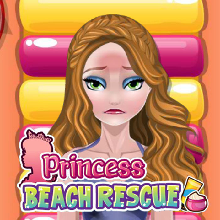 Princess Beach Rescue - Play Princess Beach Rescue at UGameZone.com