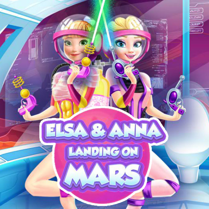 Elsa & Anna Landing on Mars - Play Elsa & Anna Landing on Mars at ...